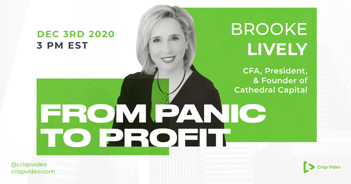 Exclusive Online Workshop | From Panic to Profit with Brooke Lively
